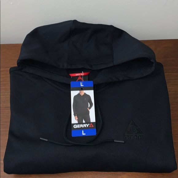 Gerry Weber | Shirts | Gerry Fleece Performance Pullover Hoodie Black ...